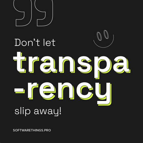 Software Things On Linkedin Softwaredevelopment Agile Transparencymatters