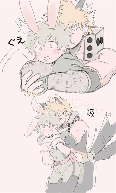 Midoriya Izuku And Bakugou Katsuki Boku No Hero Academia Drawn By Nugunasutu Danbooru