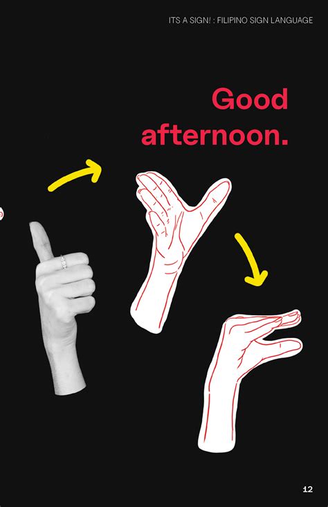Its A Sign Filipino Sign Language On Behance