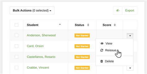 Modifying Assessments Membean Support