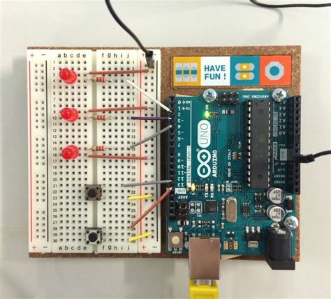Week 5 Assignment 1 New Breadboard Layout Arduino Digital Layout