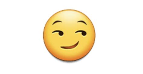 Half Smile Emoji
