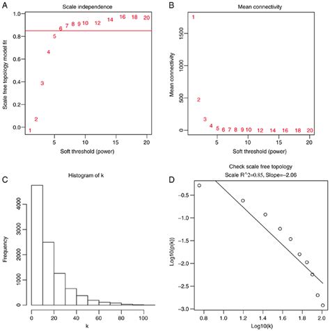 Analysis Of Network Topology For Different Soft Thresholding Powers Download Scientific