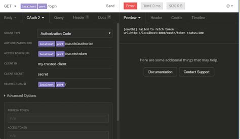 Spring Jdbctokenstore Doesnt Store Create Tokens Failed To Fetch