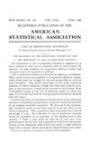 Quarterly Publications Of The American Statistical Association杂志分区 影响因子