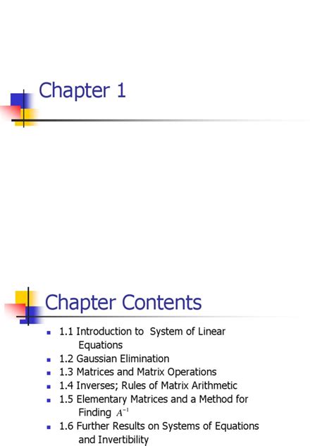 chapter 1 pdf system of linear equations matrix mathematics