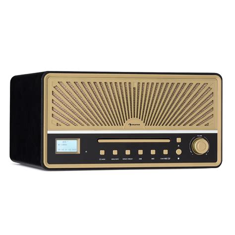 ᐉ Стереосистема музыкальная Auna Glastonbury DAB CD Bluetooth FM USB ...