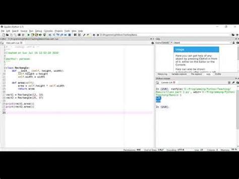 Python Basics Class And Math Operations PART YouTube