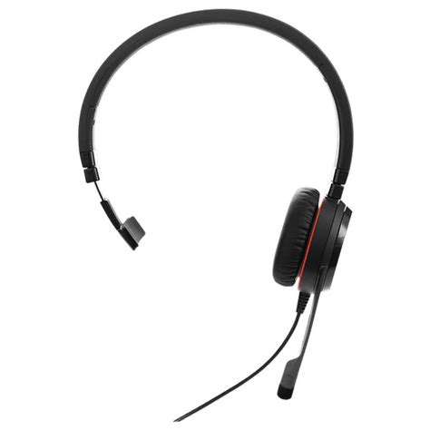 Jabra Corded Evolve Ms Mono Se Usb A Wired Headset W Noise Cancelling Mic Big W