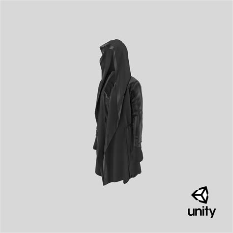 3d Model Black Cloak Turbosquid 1603356