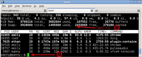 How To Run Xfce Terminal With Different Commands Per Tab And Keep Using