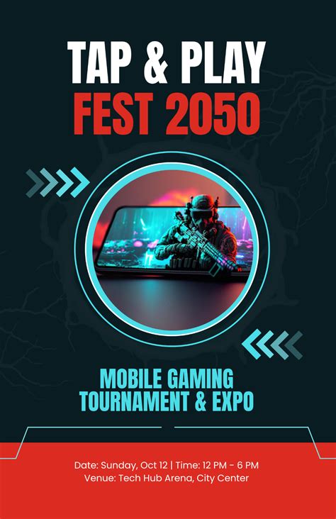 Free Purple Gaming Concept Poster Template To Edit Online