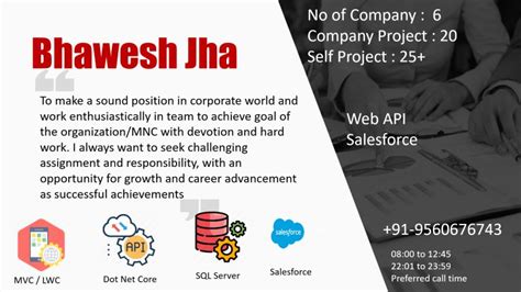 bhawesh jha on linkedin webapi dotnet lwc technicalarchitect