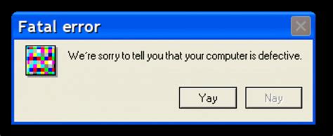 Windows Xp Funny Error Message 26 By Headabovewater2019 On Deviantart