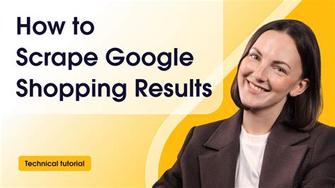 How to Scrape Google Shopping Results: A Step-by-Step Guide - YouTube