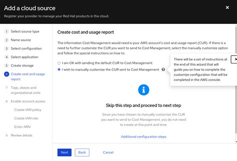 Unable To See Cost Of Aws Cluster On Cost Management Red Hat Customer