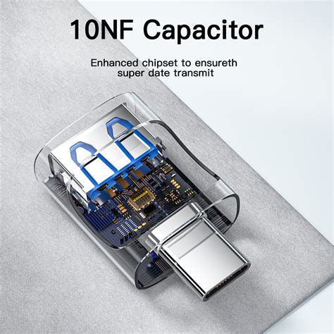 Essager Otg Micro Usb To Type C Adapter Converter Fast Charging Ezjmc Xl01 Black