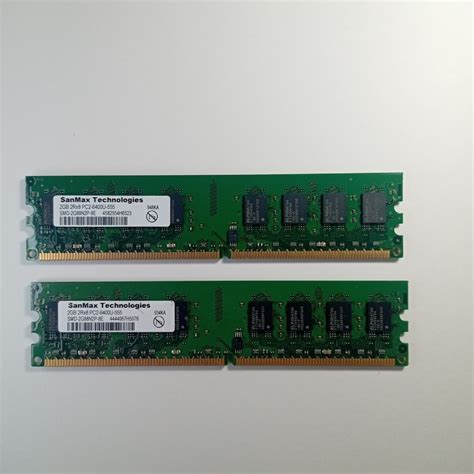 Yahooオークション デスクトップ用メモリ Sanmax 2r×8 Pc2 6400u