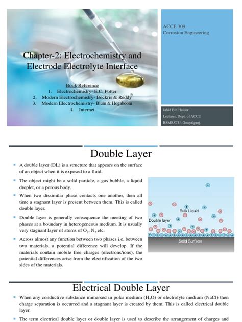 Electrochemistry And Electrode Electrolyte Interface Pdf Redox Chemical Reactions