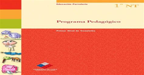 Programa Pedagógico, Primer Nivel de Transición. - [PDF Document]