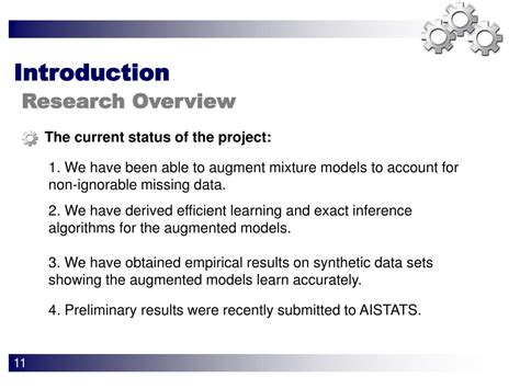 Ppt Unsupervised Learning With Non Ignorable Missing Data Powerpoint