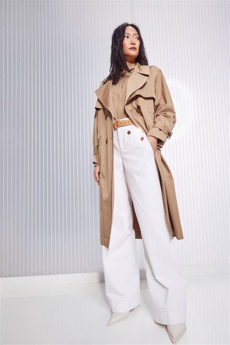 Marc Cain Плащ тренч с хлопком купить по выгодной цене Корона мужская и женская одежда