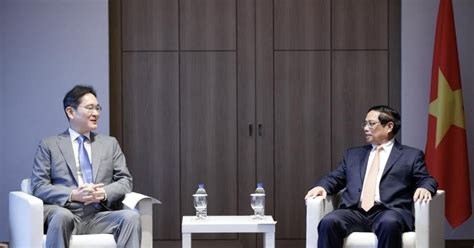 베트남 총리와 만난 이재용 회장