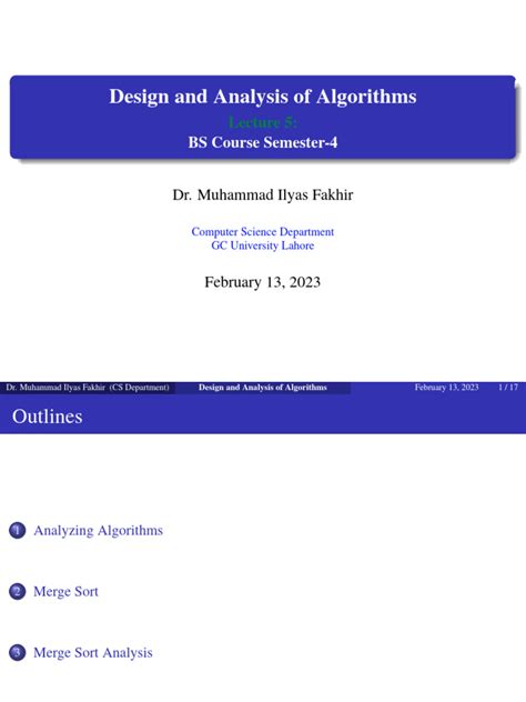 lecture 04 bs aanalysisofalgorthims sorting pdf computational