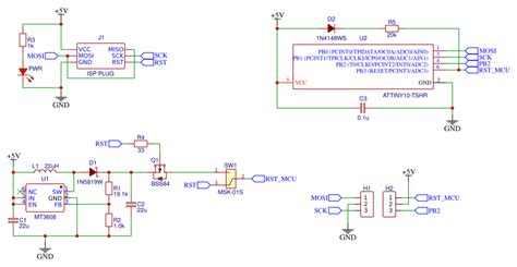 Attiny Hv Programmer Resources Easyeda