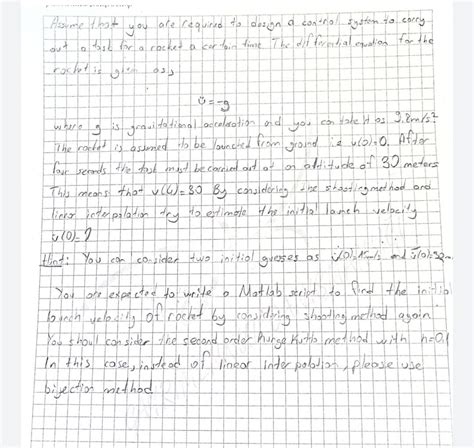 Please Do This Boundary Value Problem In Matlab You