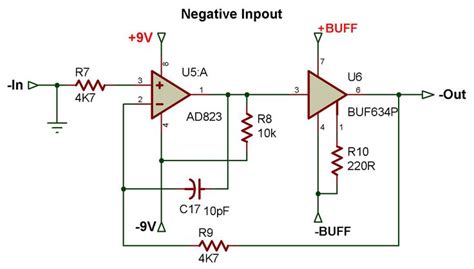 Audio Amplifier With Buffer Circuit Diagram