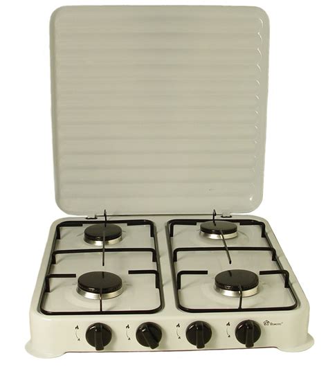 Плита газовая настольная Domotec Ms 6604 на 4 конфорки Белая Gr 010744 фото отзывы
