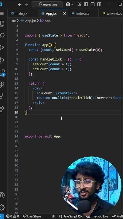 React Explain In 15sec React Batching Explained Javascript Html