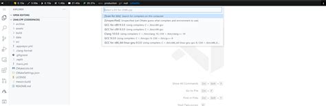 Missing Icon In Status Bar Only In Web Based Codespace Issue Microsoft Vscode Cmake