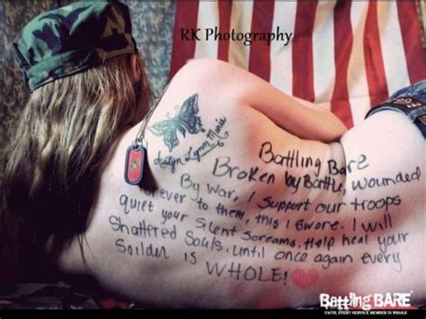 Women Use Naked Messages To Show Support Barnorama