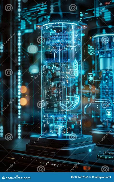 Innovative Display Showing Clean Energy Flow With Hydrogen Fuel Cells