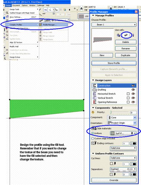 please help me beam designing graphisoft community