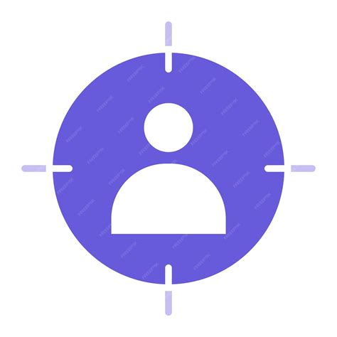 Premium Vector Target Audience Vector Illustration