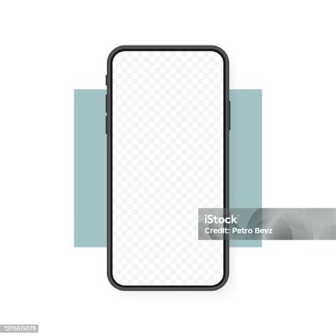 스마트 폰 빈 화면 빈 화면과 전화 모형 인포그래픽 또는 프레젠테이션 Ui 디자인 인터페이스용 템플릿 도시 경관에 대한 스톡 벡터 아트 및 기타 이미지 Istock