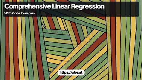 Giuseppe Canale Cissp On Linkedin Comprehensive Linear Regression