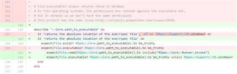 Why Rubys Fileexecutable Method Behaves Different Between Windows