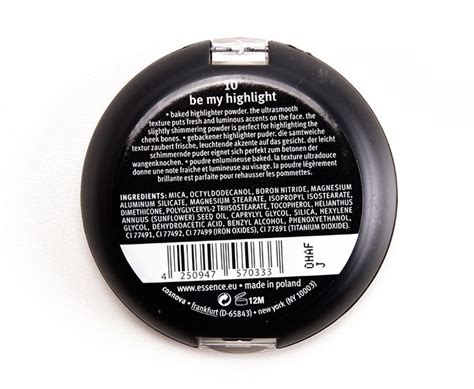 Essence Be My Highlight Pure Nude Highlighter Review And Swatches Essence Pure Nude Highlighter