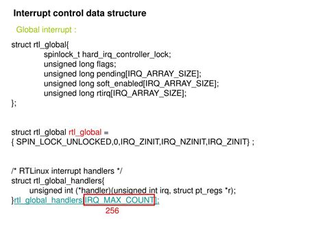 Ppt Real Time Operating System Rtlinux Core Module Powerpoint Presentation Id5584237