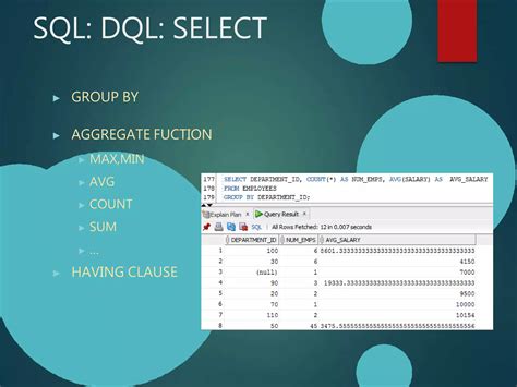 Sql Pptx Databases Computer Software And Applications