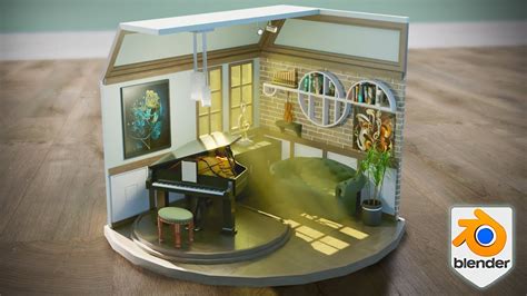 Blender 3 Beginners Step by Step Guide to Isometric Rooms - YouTube