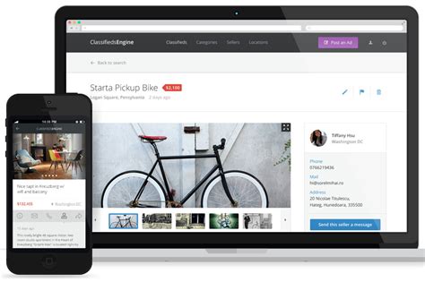 Classifiedengine Responsive Wordpress User Post Ads Theme