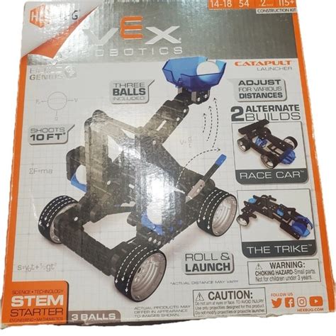 Toys Vex Robotics Catapult Launcher Hexbug Stem Couple Missing Pieces Good 4 Replace Poshmark