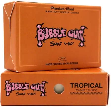 Bubble Gum Premium Formula Surf Wax Skatepro