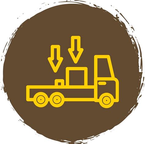 Truck Loading Vector Icon Design 15316695 Vector Art At Vecteezy