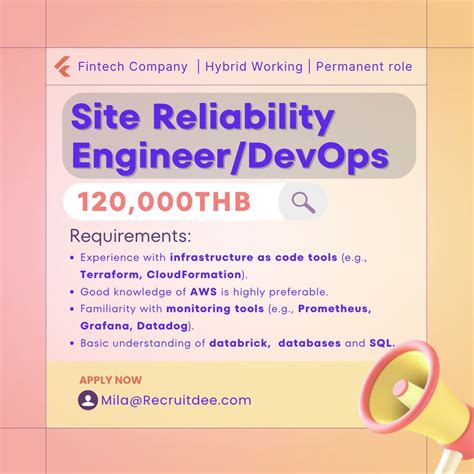 Mila Saesum On Linkedin Hotjob Itops Devops Sre